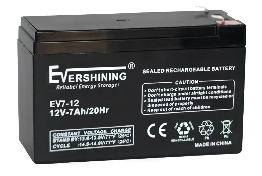 EV127 Batería 12v 7ah | www.starx.com.ar